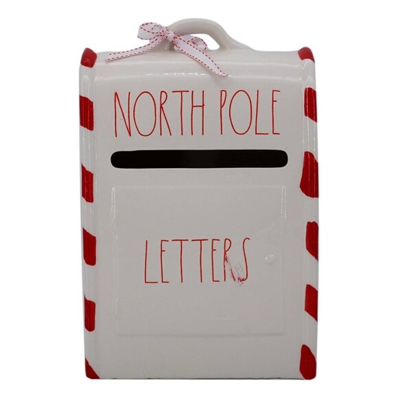 Rae Dunn | Holiday | Rae Dunn Santa North Pole Letters Mailbox With ...